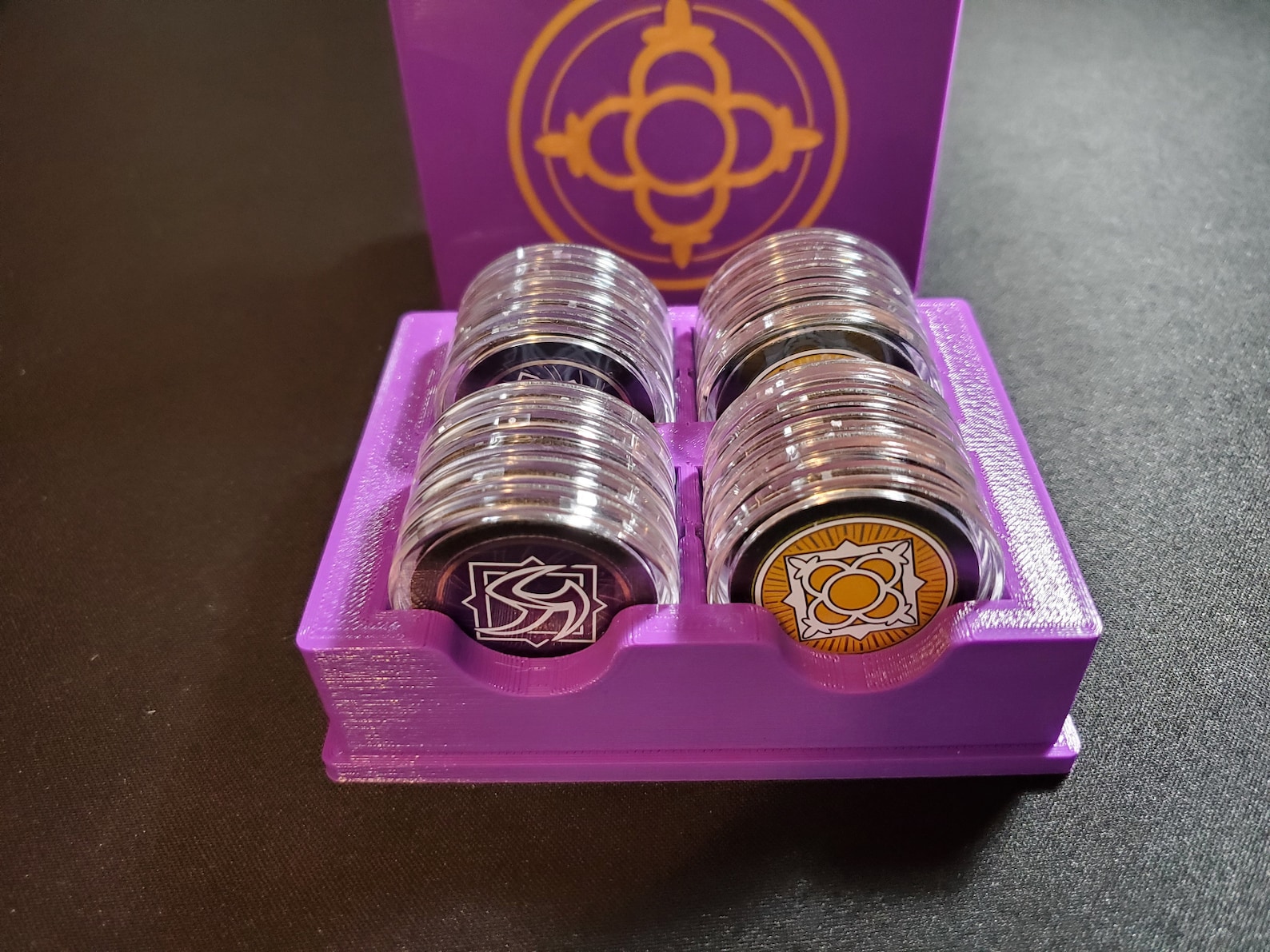 Arkham Horror Chaos Token Coin Holder Set | Etsy