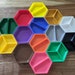 Hexagon Board Game Trays - Etsy