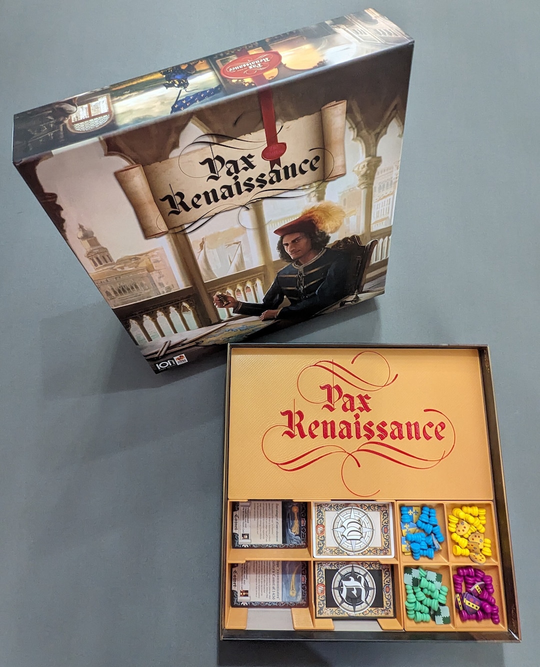 Pax Renaissance Board Game Insert - Etsy