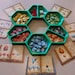 Hexagon Board Game Trays - Etsy