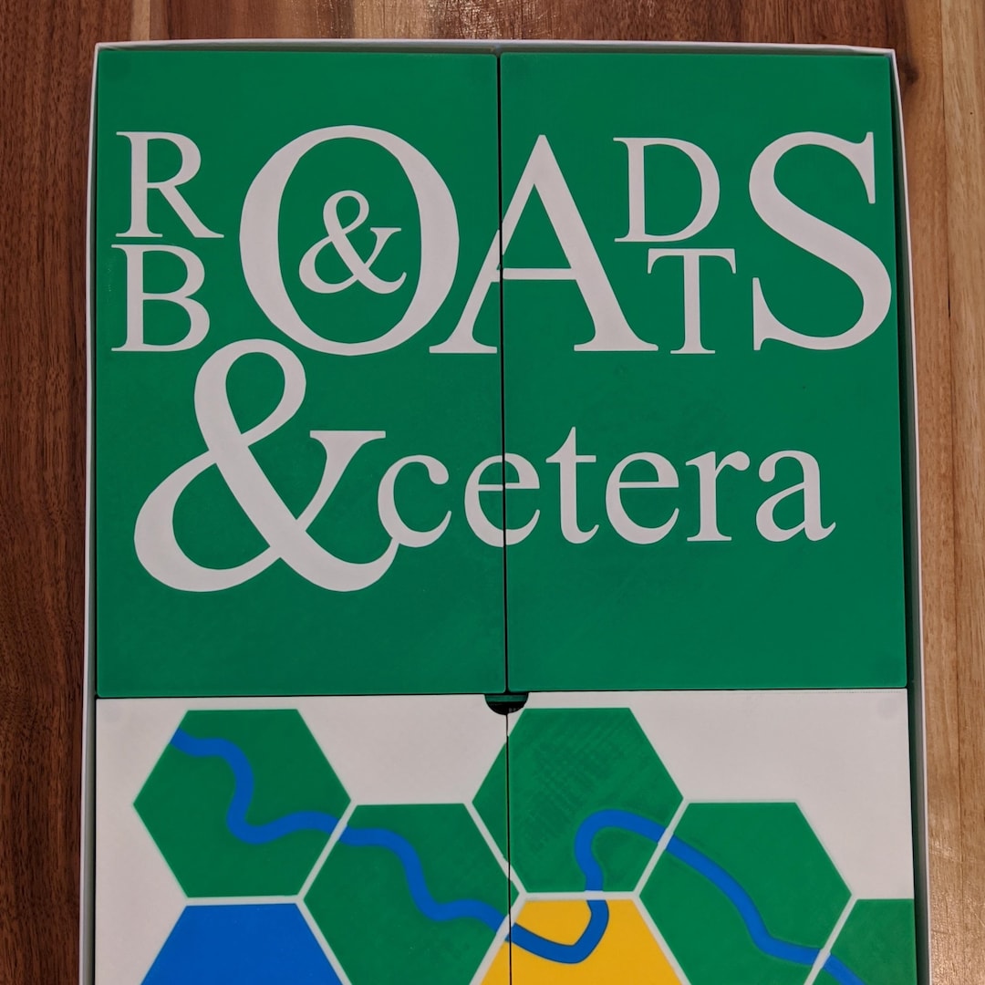 20th Anniversary Roads and Boats &cetera Board Game Insert - Etsy