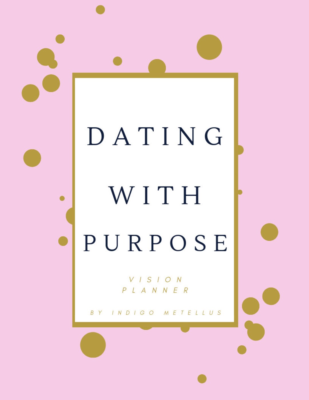 Dating With Purpose Vision Planner - Etsy