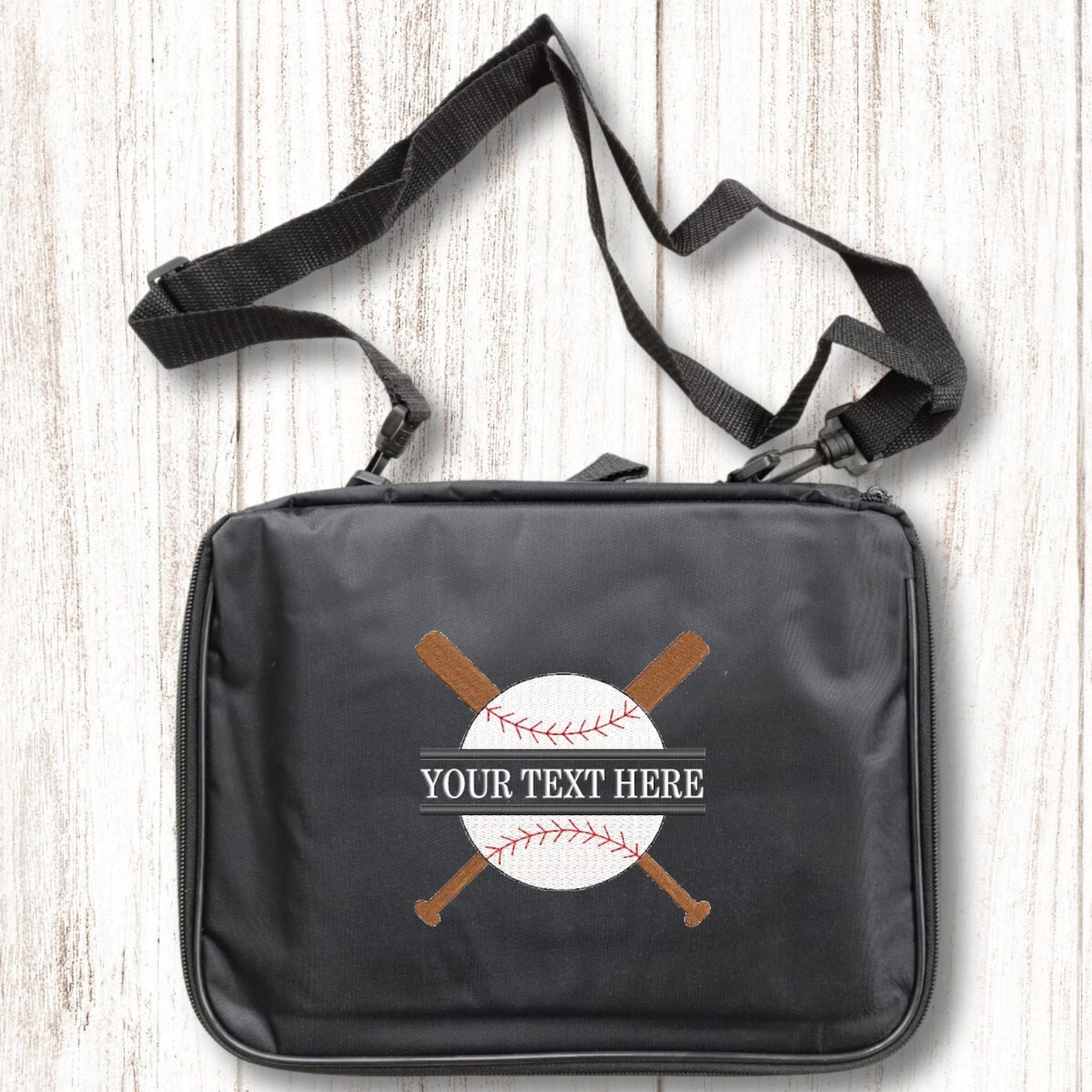 Custom Baseball Pin Bag With Name, Embroidered Pin Bag, Cooperstown Pin ...
