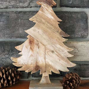 Rustic Barn Wood Pine Tree: Weathered Reclaimed Wood Decor - Etsy