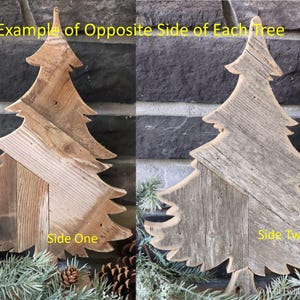 Rustic Barn Wood Pine Tree: Weathered Reclaimed Wood Decor - Etsy