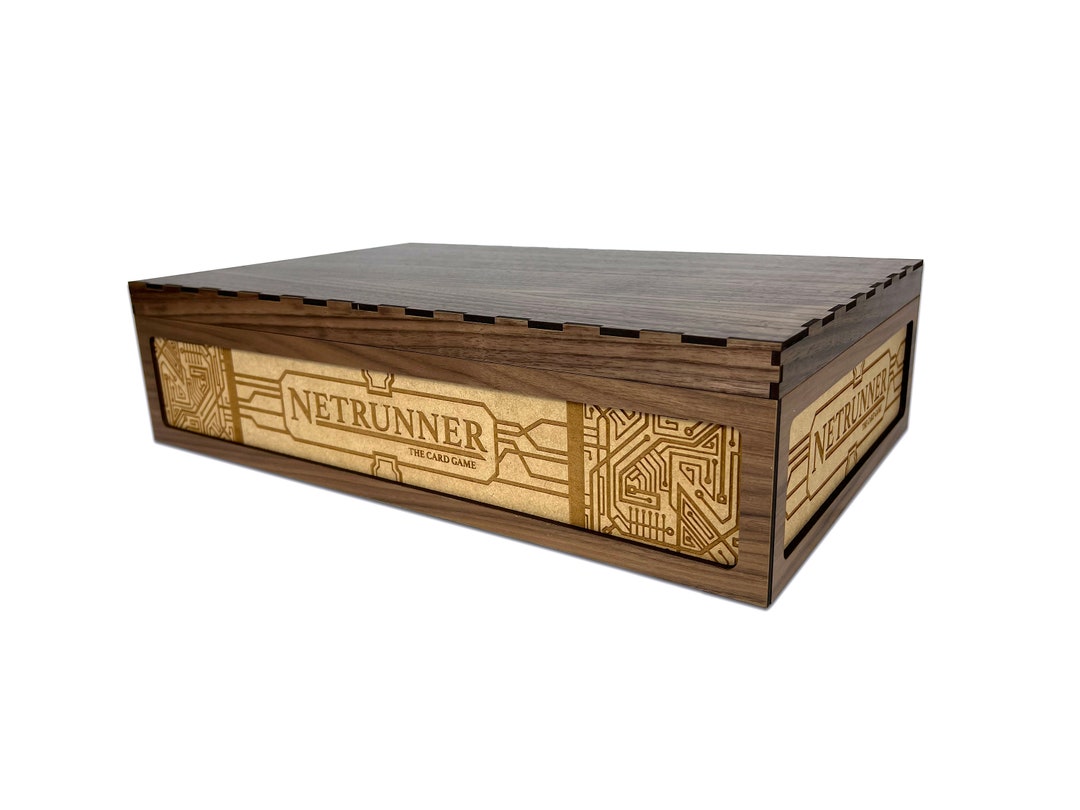 Netrunner Card Game Storage Box: Deluxe LCG Organizer - Etsy