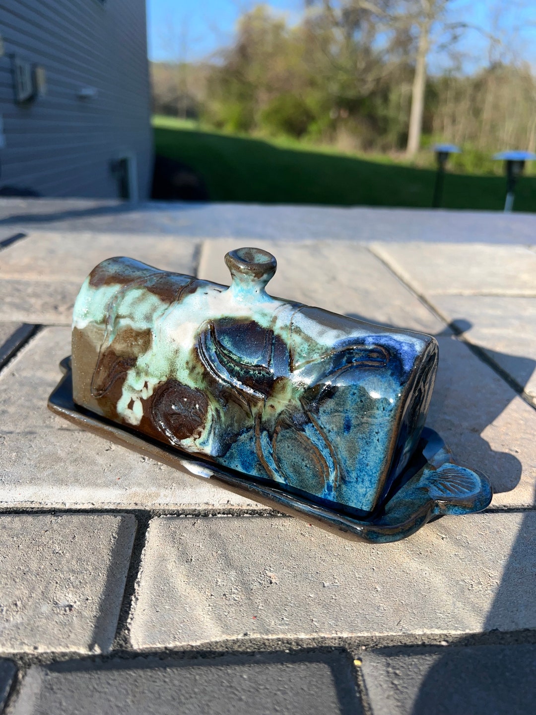 Ocean Butter Dish - Etsy