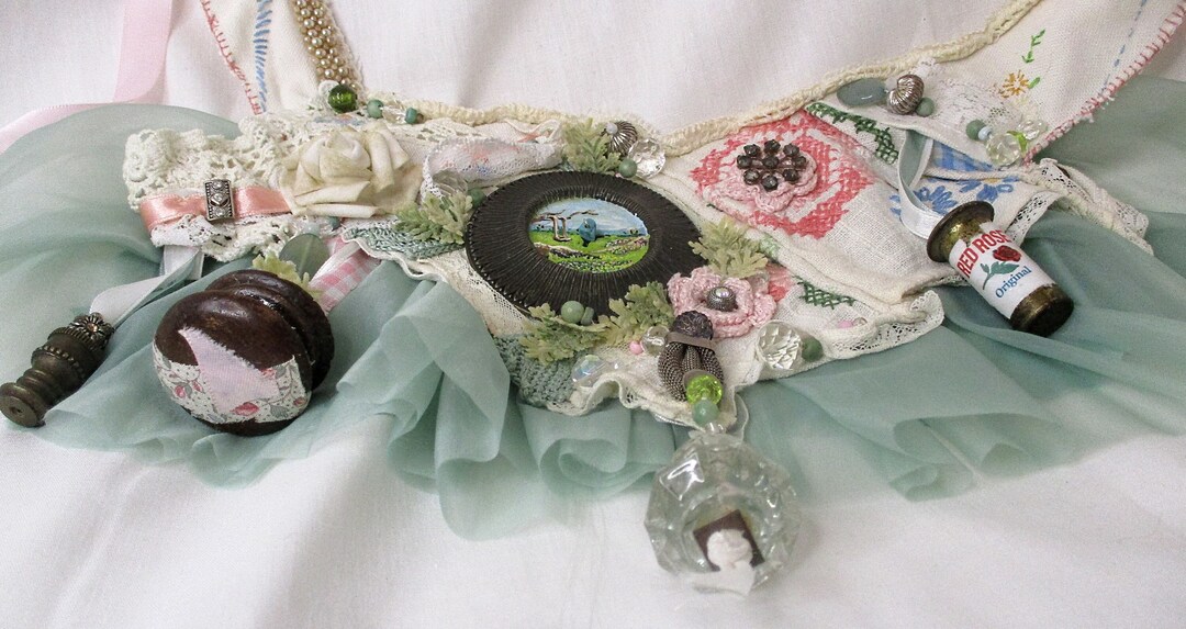 Handmade Cottage Core, Pastel Sash, One of Kind Romantic Fairytale ...