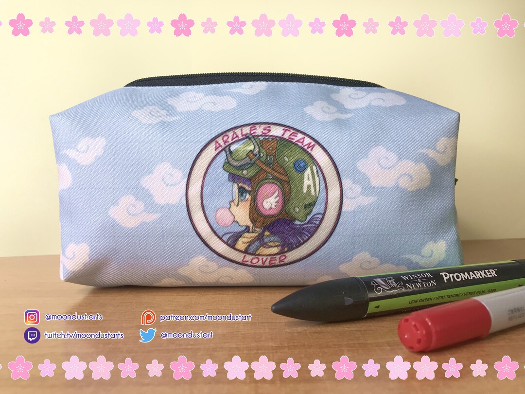 ANIME PENCIL CASE · Aviator Cute Anime Girl, Cute School Bag, Pencil ...