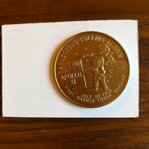 Apollo 11 20th Anniversary Coin - Etsy
