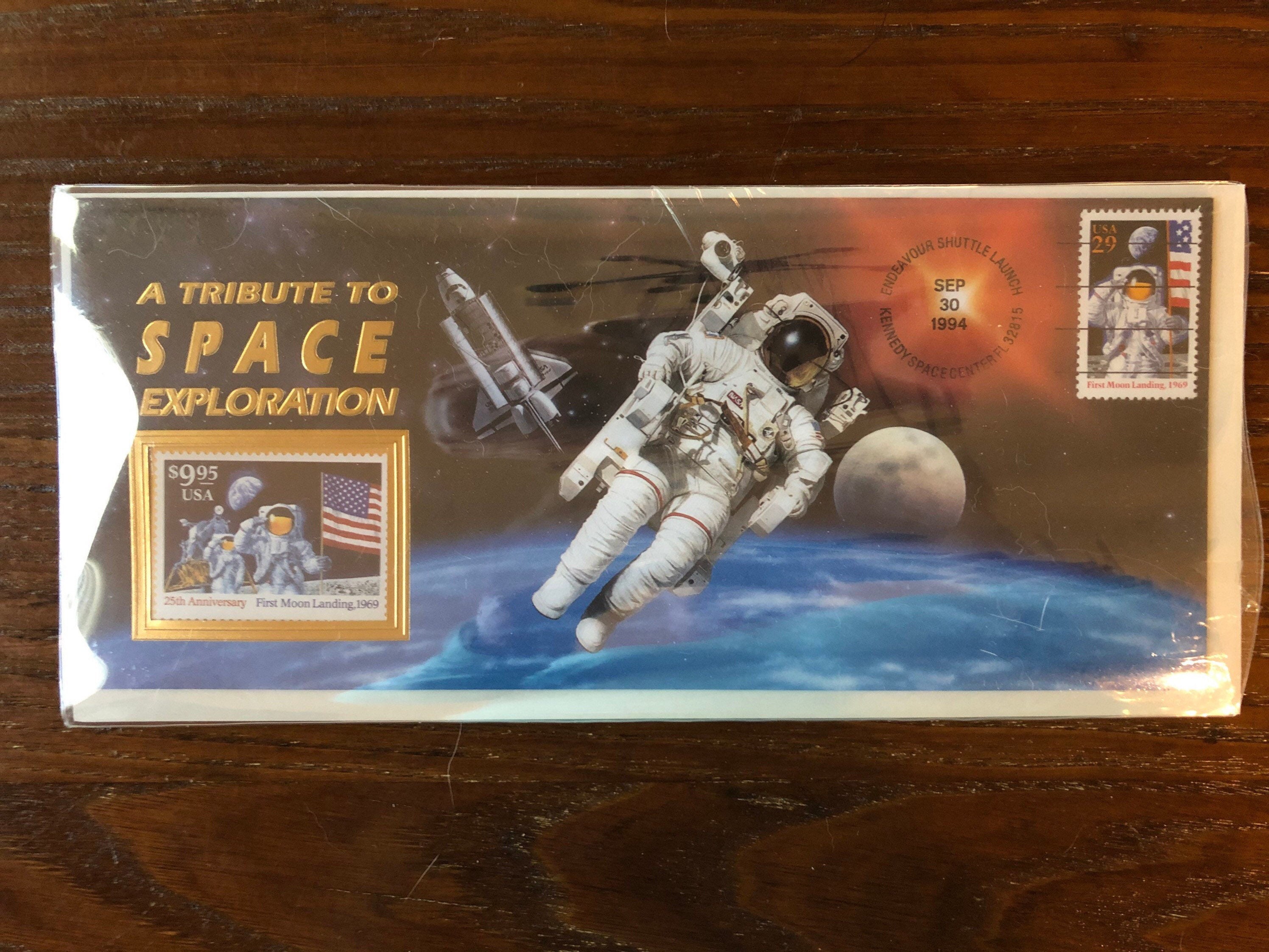 A Tribute to Space Exploration Commemorative Stamp - Etsy