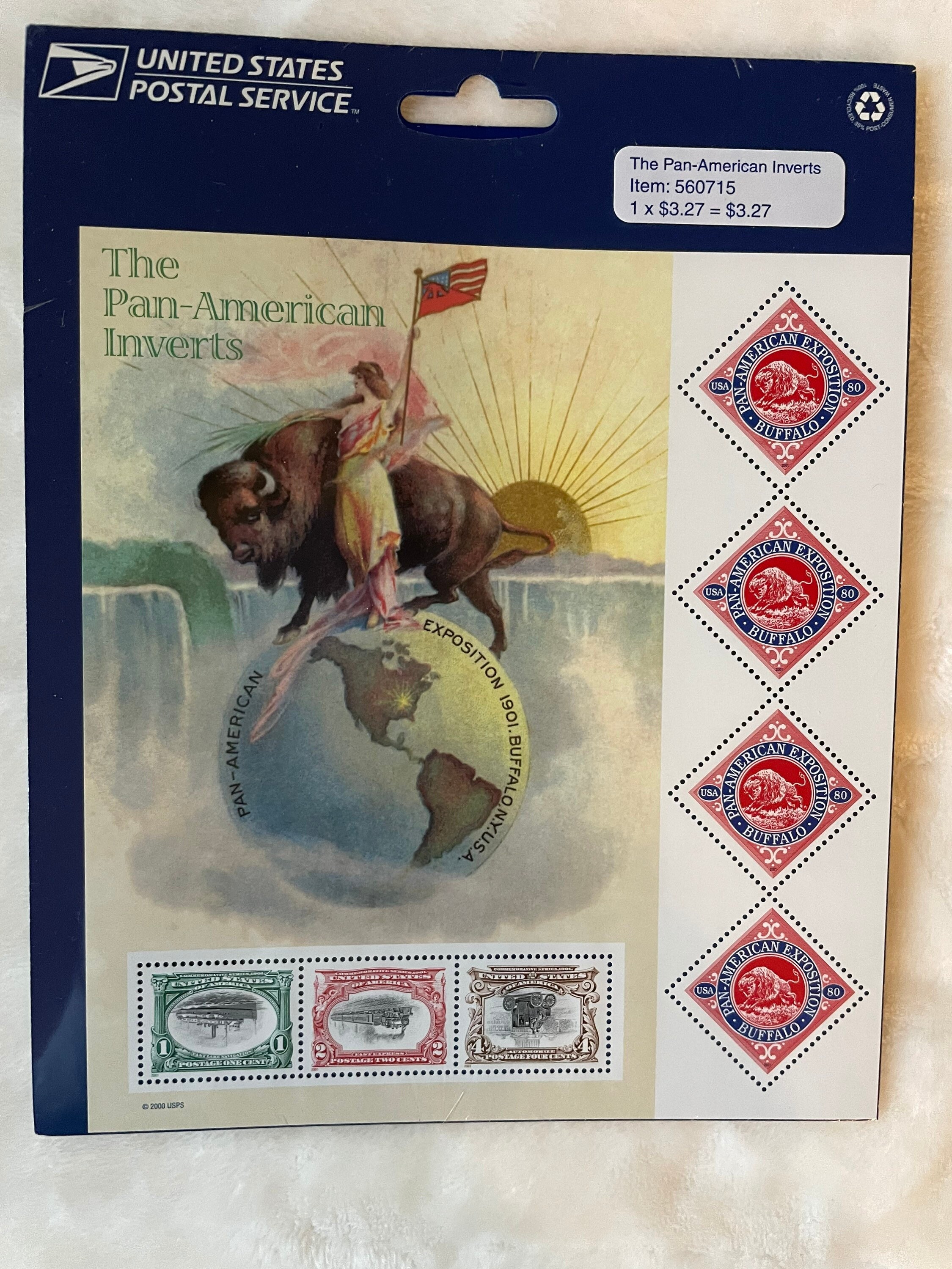 The Pan-american Inverts Postage Stamps - Etsy