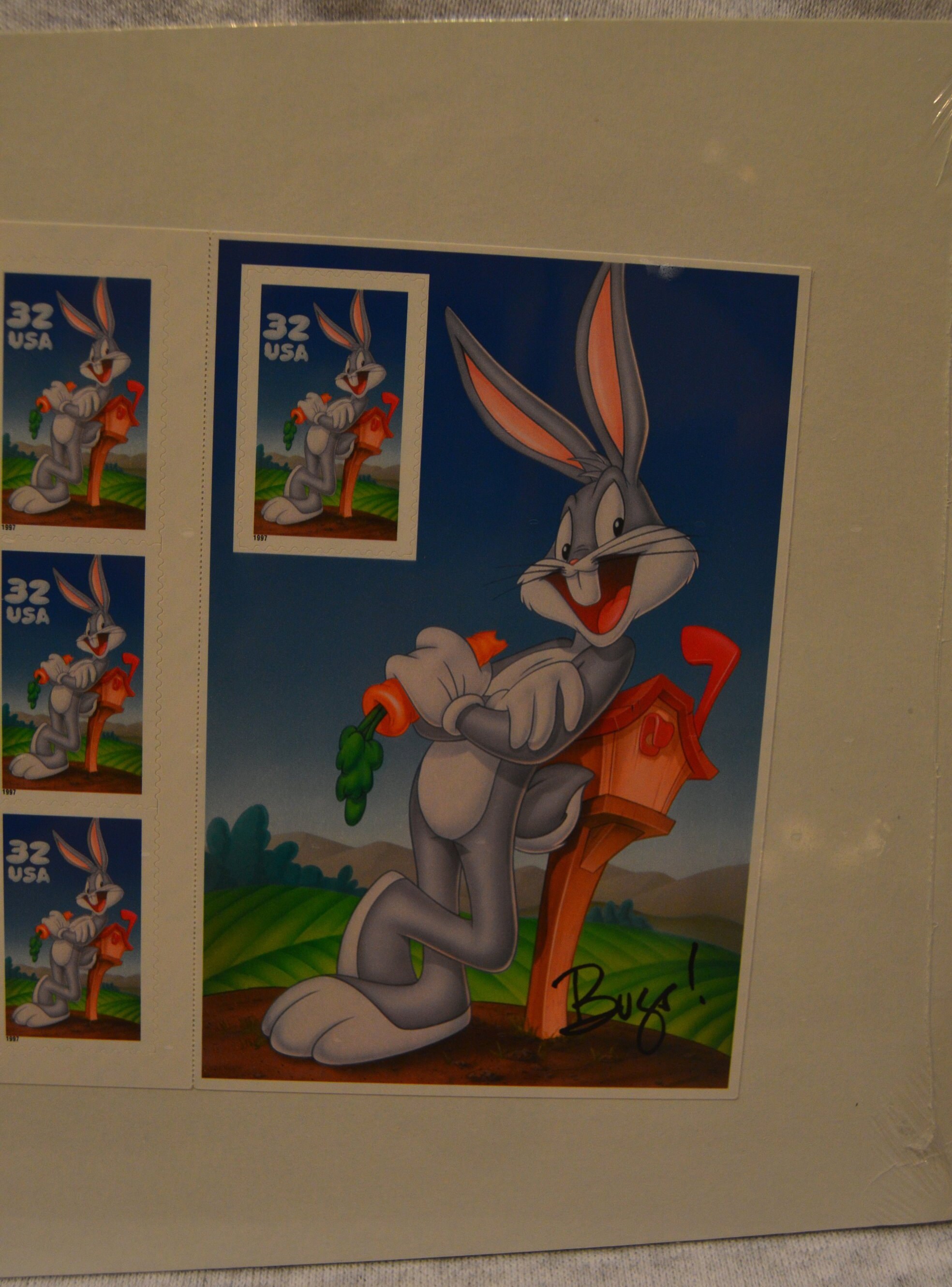 Buy Bugs Bunny USPS Postage Stamp Sheet Online in India - Etsy