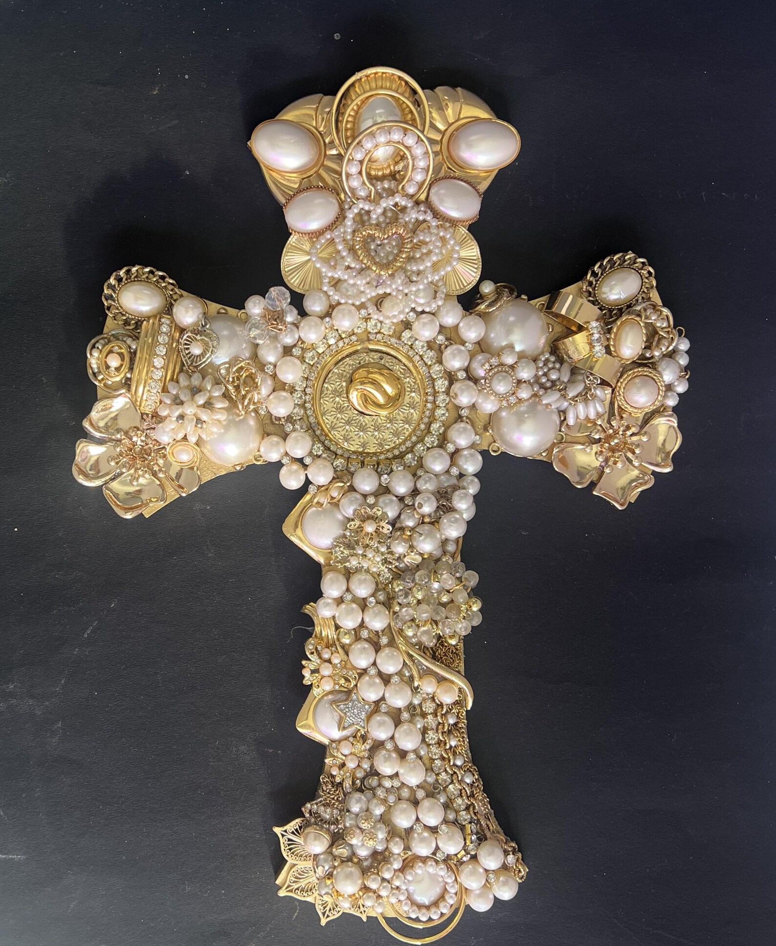 Religious Gifts, Hanging Cross, Memorial Cross, Vintage Jewelry Cross ...