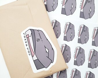 Mens Suit Stickers - Etsy