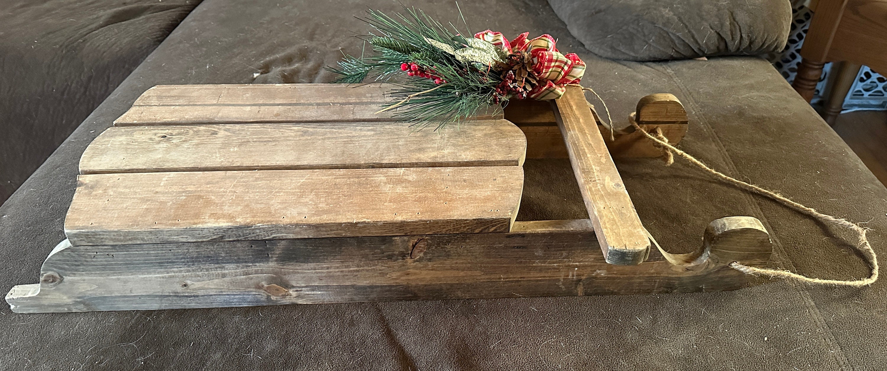 Winter Sled Decor - Etsy