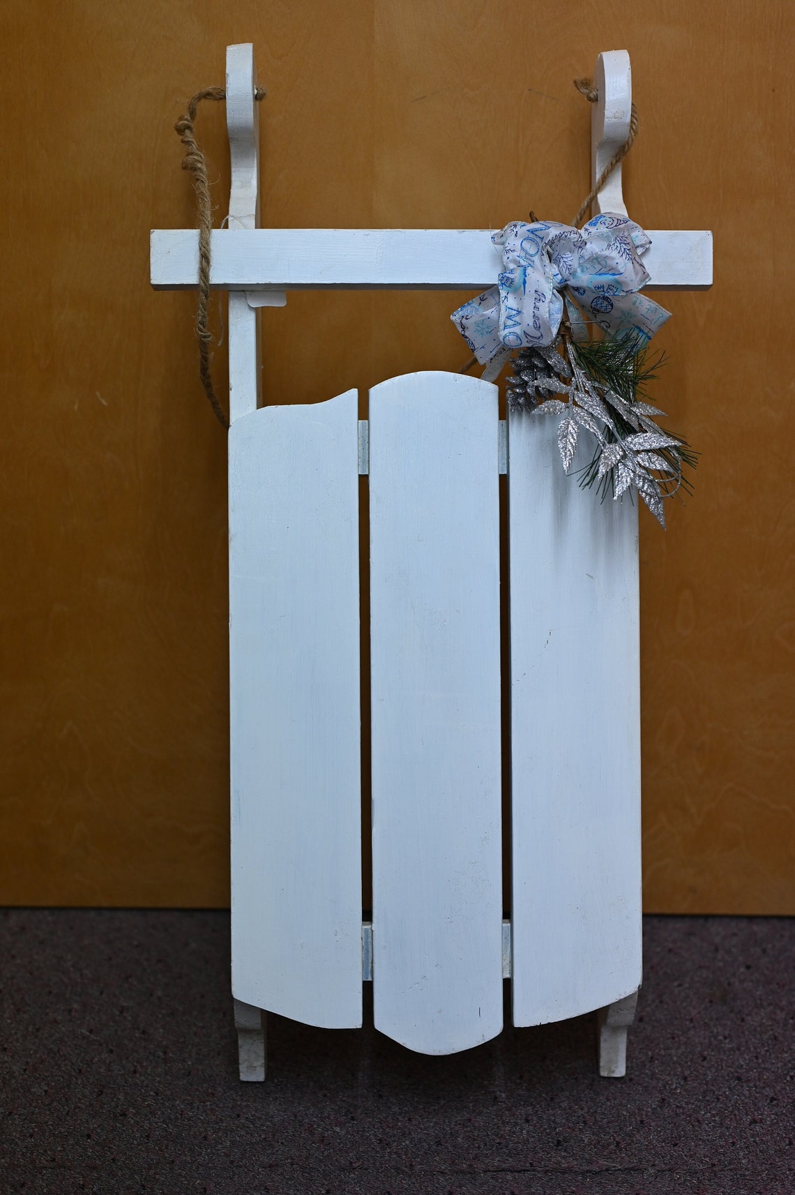 Christmas Sled Decor - Etsy