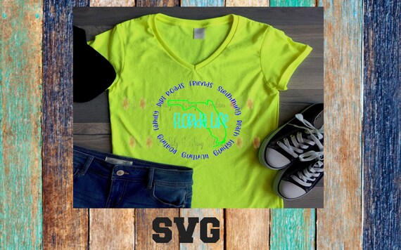 Florida Life SVG - Etsy