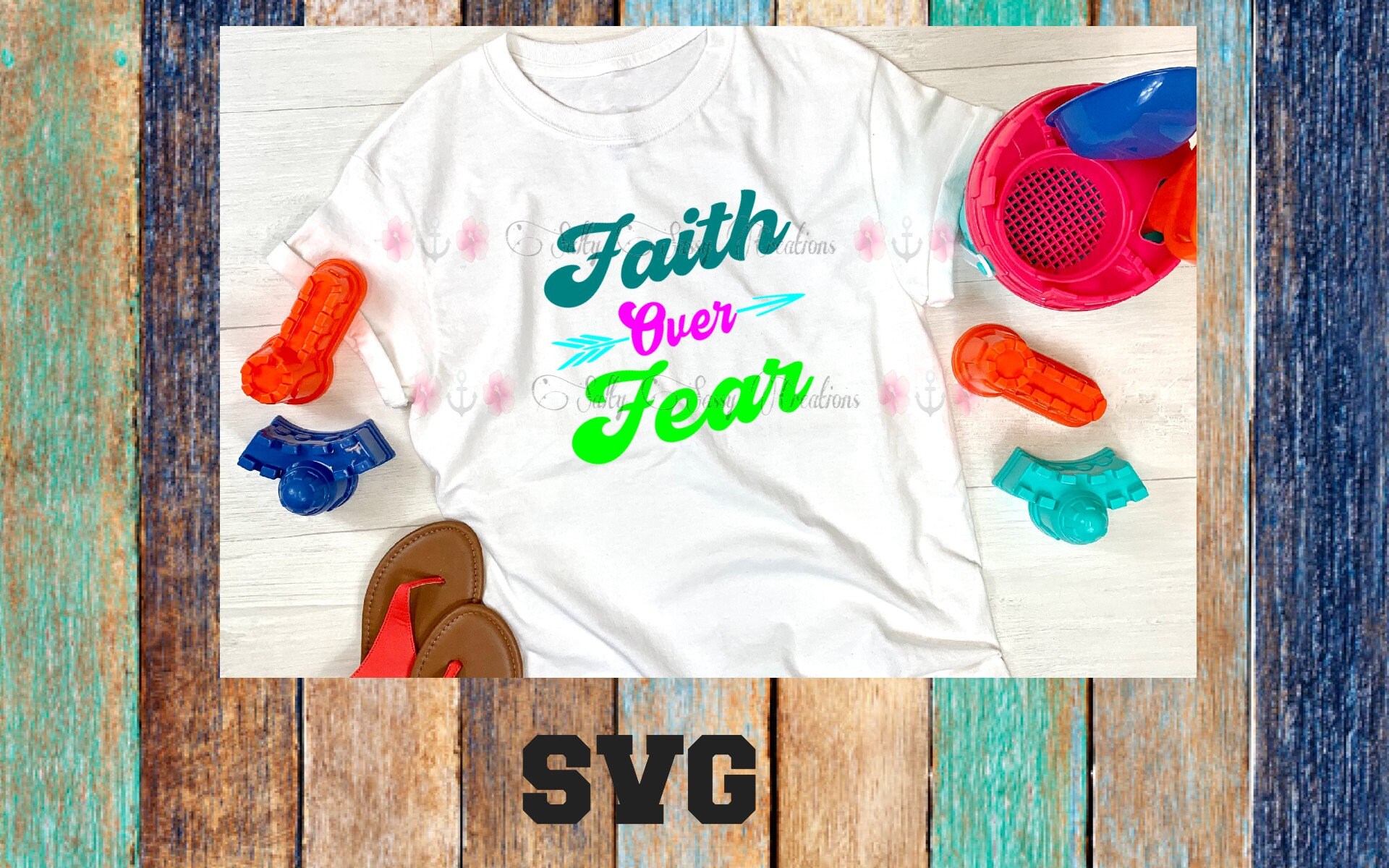 Faith Over Fear SVG - Etsy