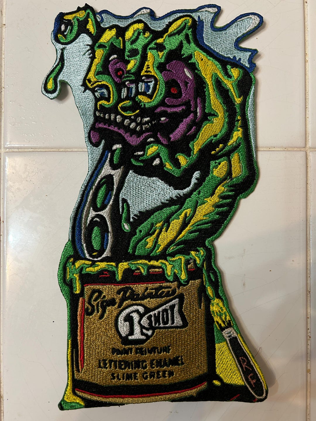 Rat Fink Paint Can and Shifter Embroidered Patch -kustom Kulture, Hot ...