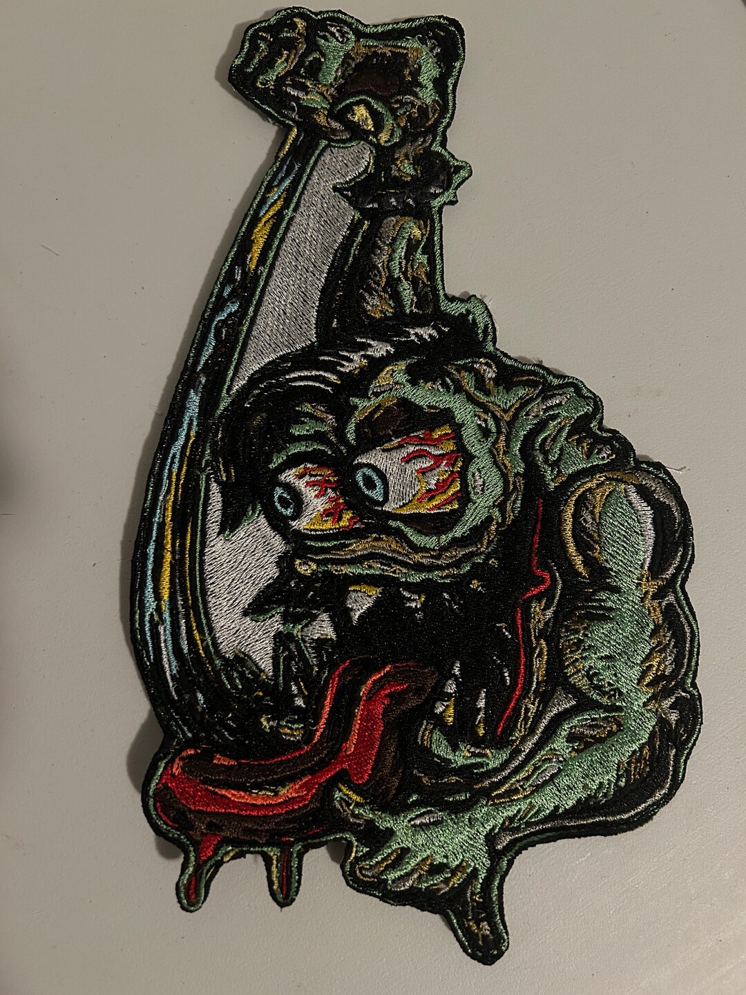 Rat Fink Hot Rod Racing Embroidered Monster Patch Large - Etsy