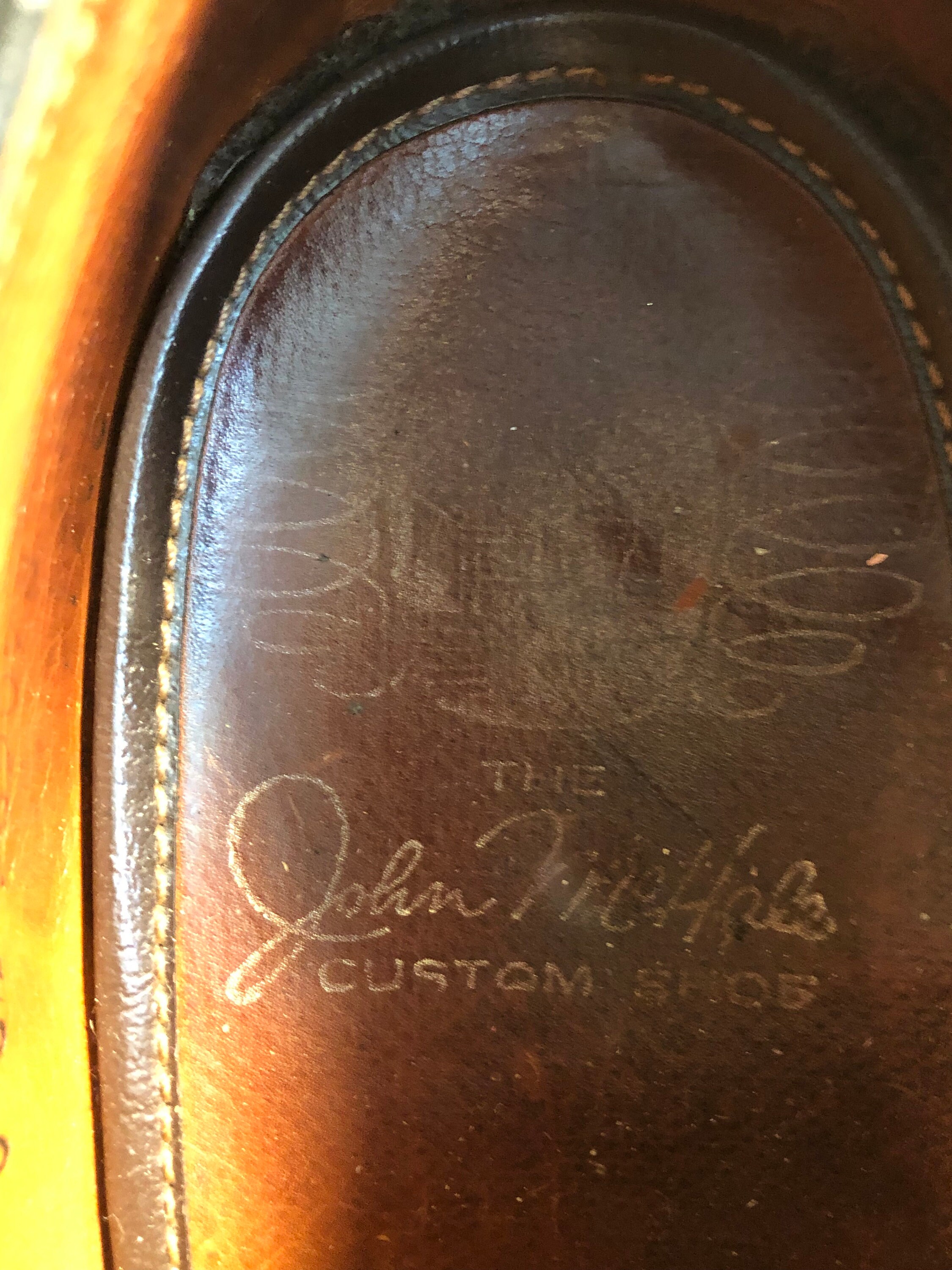 Vintage Canadian John Mchale Custom Black Cap-toe Bluchers, the Viking ...