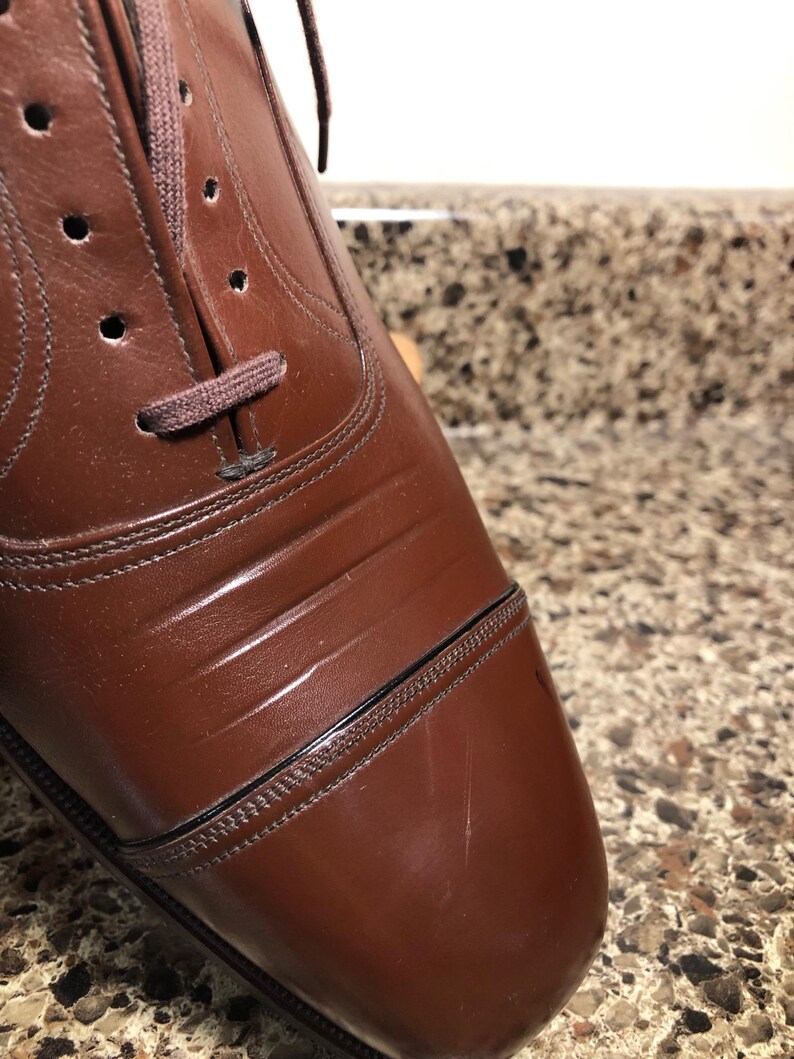 Late 1950's Chisel-toe Oxford, Macfarlane & Lefaivre, US Size 7.5E, NOS ...