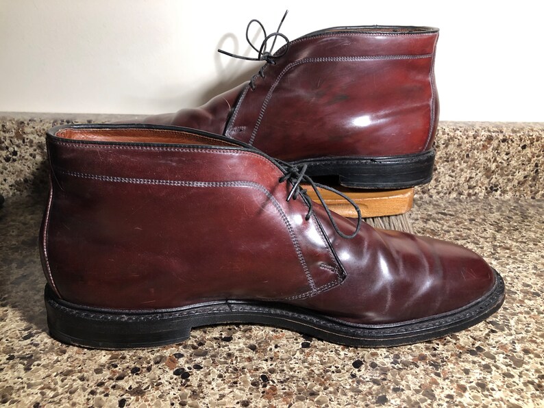 Allen Edmonds Shell Cordovan Dundee Chukkas, US Size 14D - Etsy
