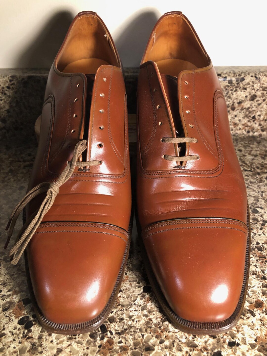 Made in Canada, Calf Leather Chisel Toe Oxford, Macfarlane & Lefaivre ...