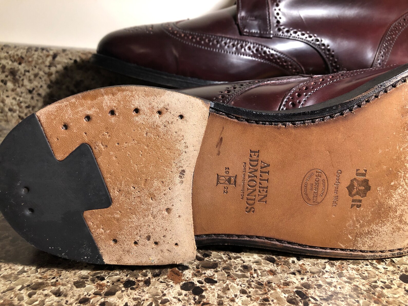 Allen Edmonds Shell Cordovan Dalton Boots, US Size 14E. - Etsy