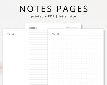 Minimalist Travel Journal PDF Templates for Vacation Memories - Etsy