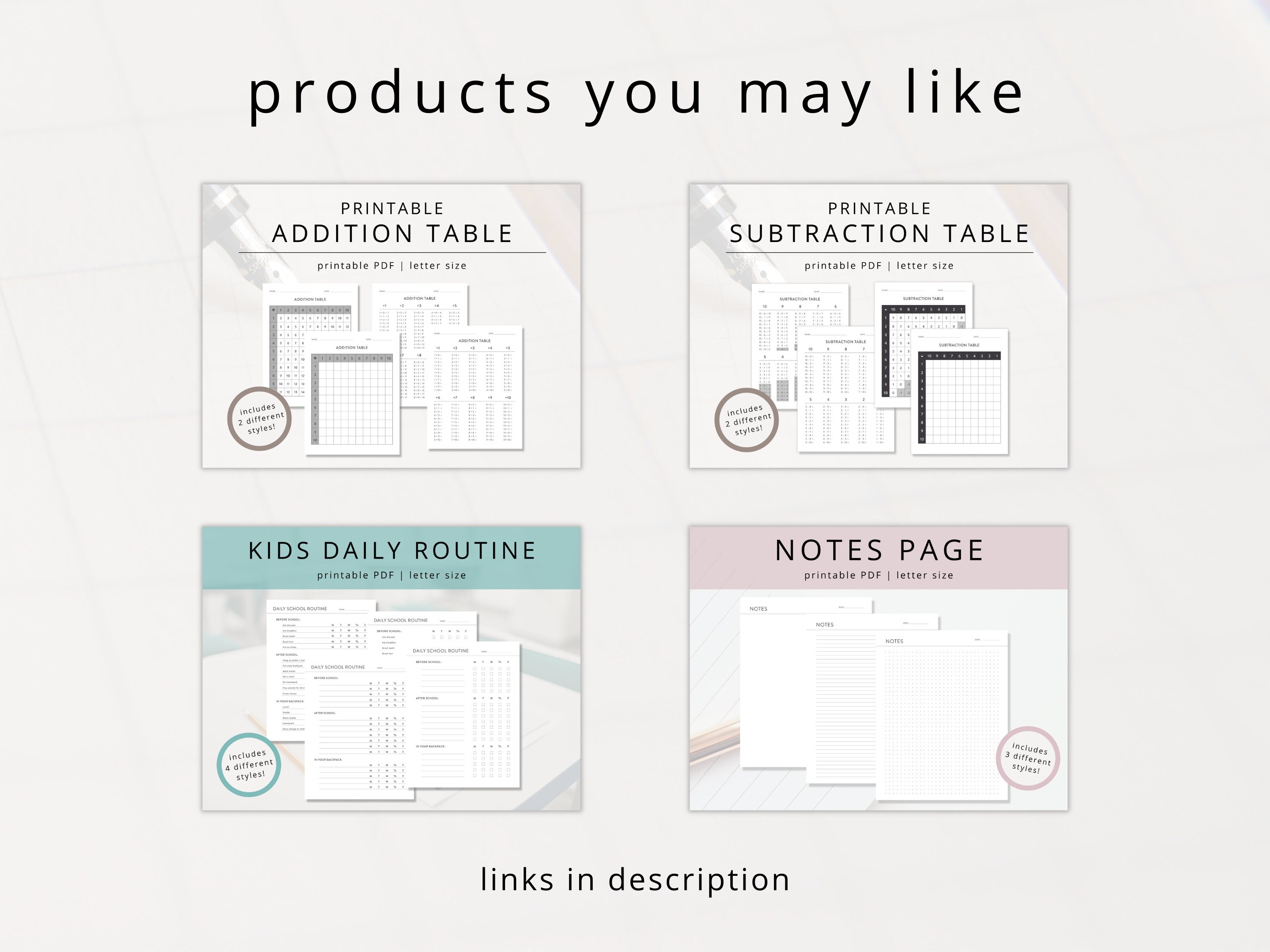 Printable Multiplication Table for Learning Elementary Math, Numbers ...