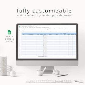 Minimalist Digital Shopping Tracker for Personal Purchases, Interactive ...
