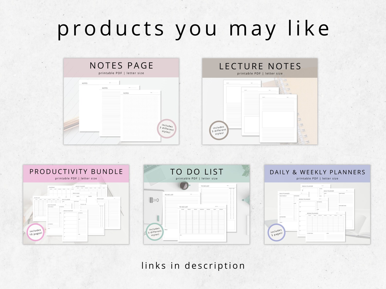 Minimalist Lined Writing Paper With Dates for Note Taking & Studying ...