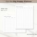 Minimalist Class Schedule PDF Template for School Week Organization ...