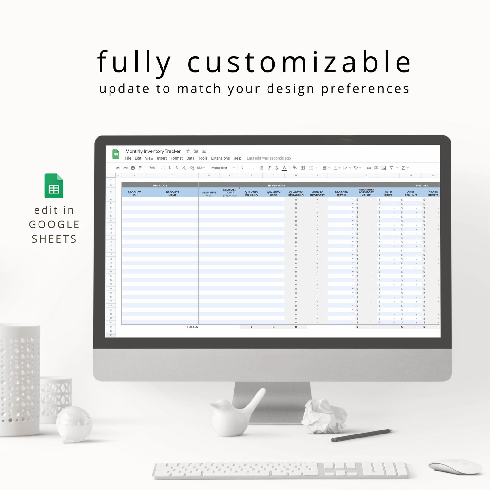 Minimalist Digital Inventory Tracker for Supply Chain Management ...