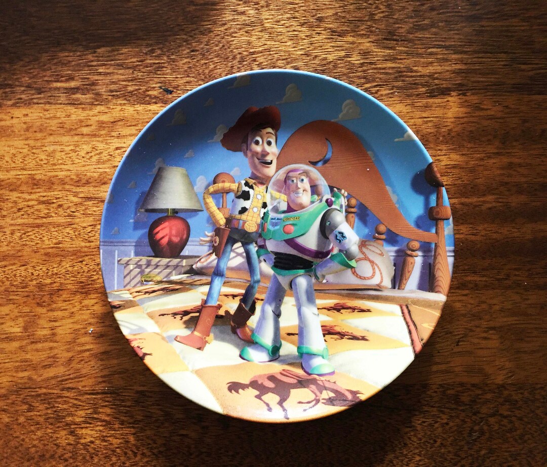 Toy Story "friends at Last" Collectible Plate - Etsy