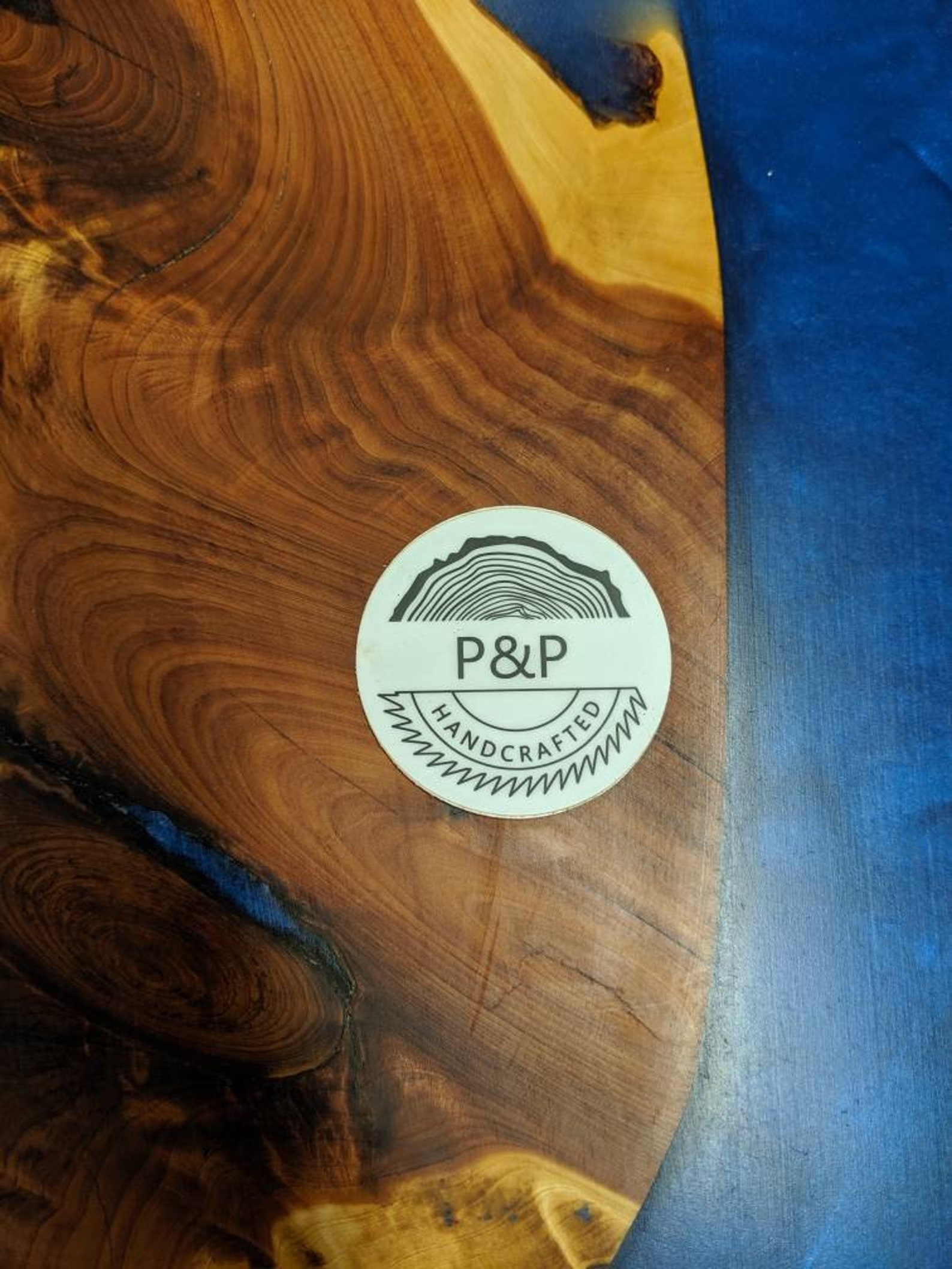 Live Edge River Table, Resin, Cedar, Epoxy, Bar, Dining Table, Desktop ...