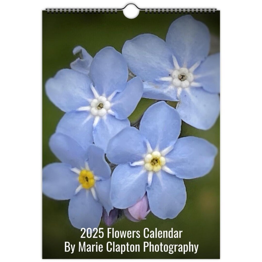 Flowers Wall Calendars 2025 Calendars Nature Photography Calendars ...