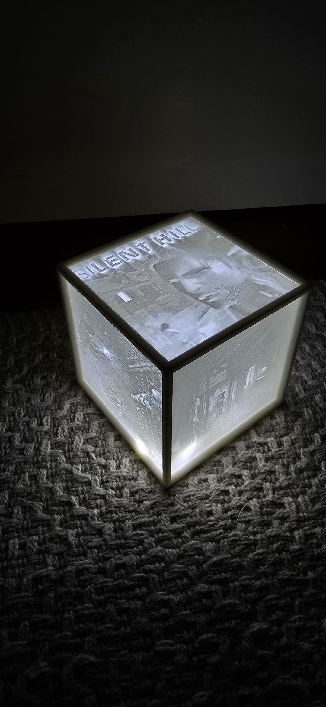 Silent Hill 1 Lithophane Nightlight Cube A Terrifying Collectible - Etsy