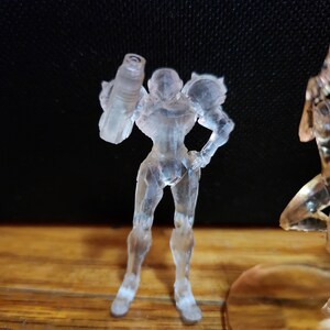 Metroid Samus Crystal Clear 3 Different Variations - Etsy