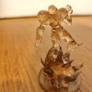 Metroid Dark Samus Mini Model Handmade Miniature - Etsy