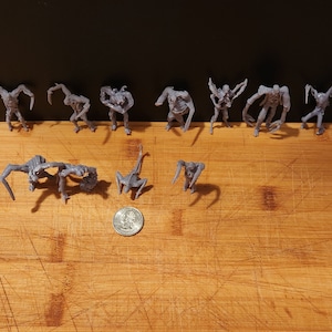 Dead Space Necromorphs 16 Character's Handmade Mini Models - Etsy