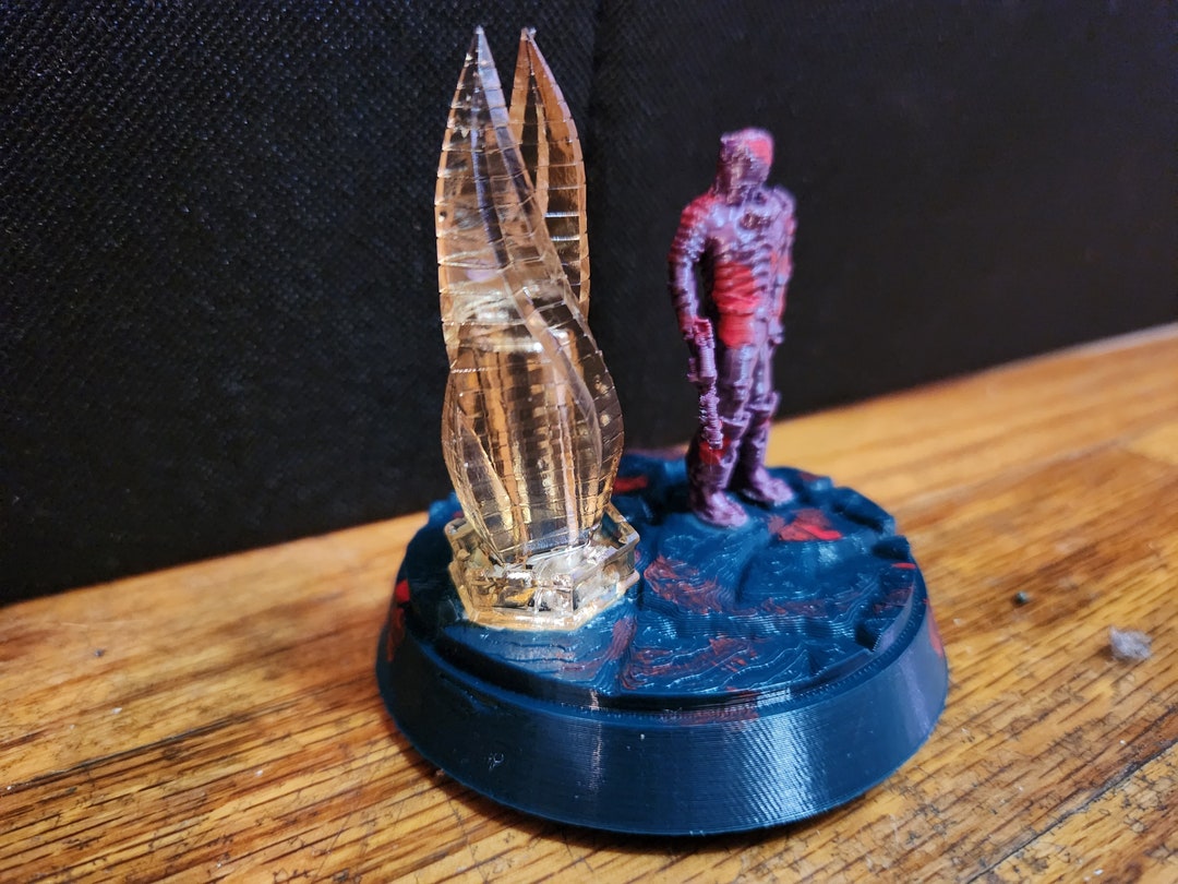 Dead Space Isaac & Marker Miniature Model With Flickering Tea Light - Etsy