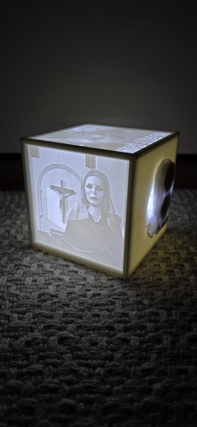 Silent Hill 1 Lithophane Nightlight Cube A Terrifying Collectible - Etsy