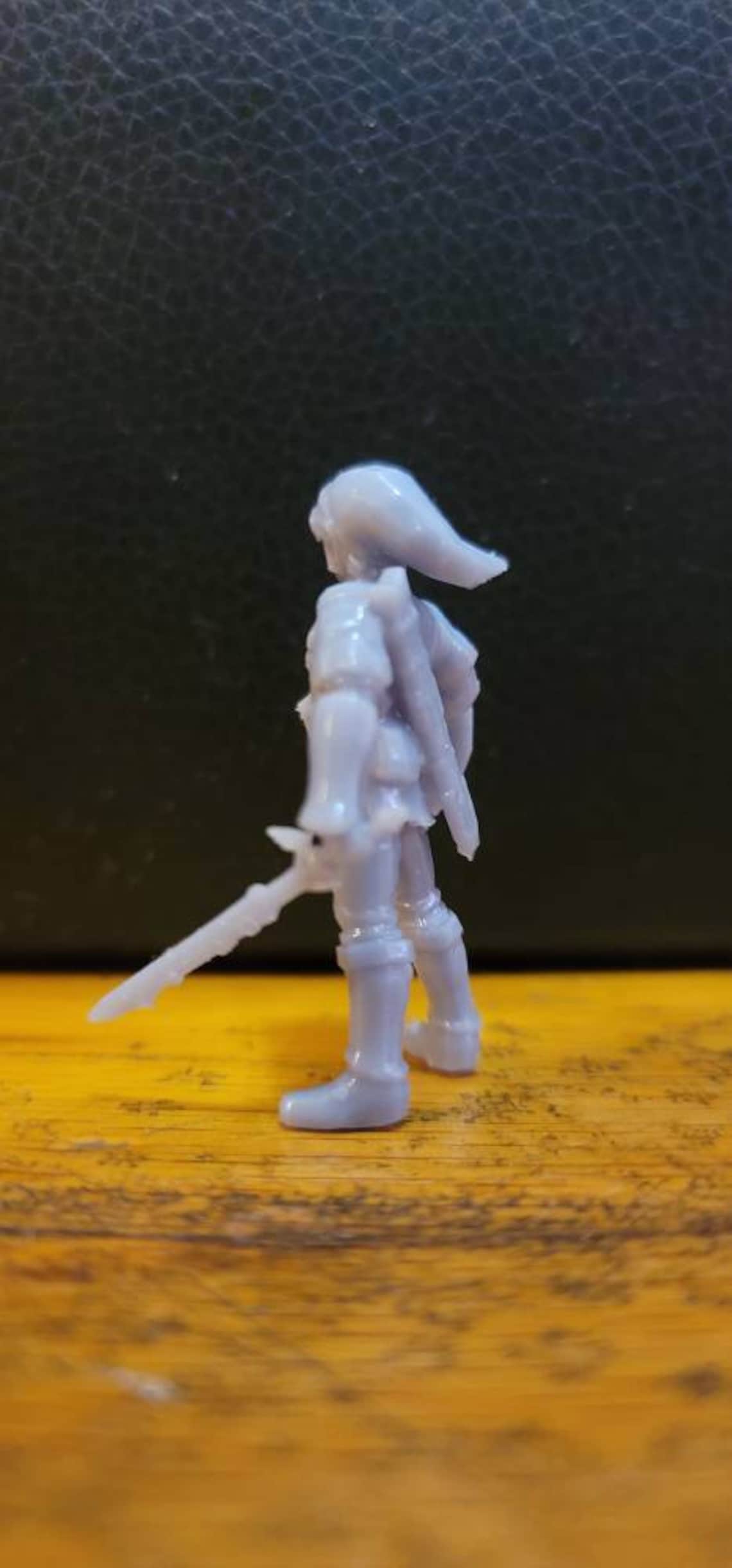 Legend of Zelda Link Mini Model Handmade | Etsy