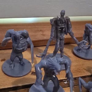 Dead Space Necromorphs 16 Character's Handmade Mini Models - Etsy