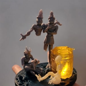 Oddworld Abe's Exoddus Three Weirdos Ghosts Model Light - Etsy