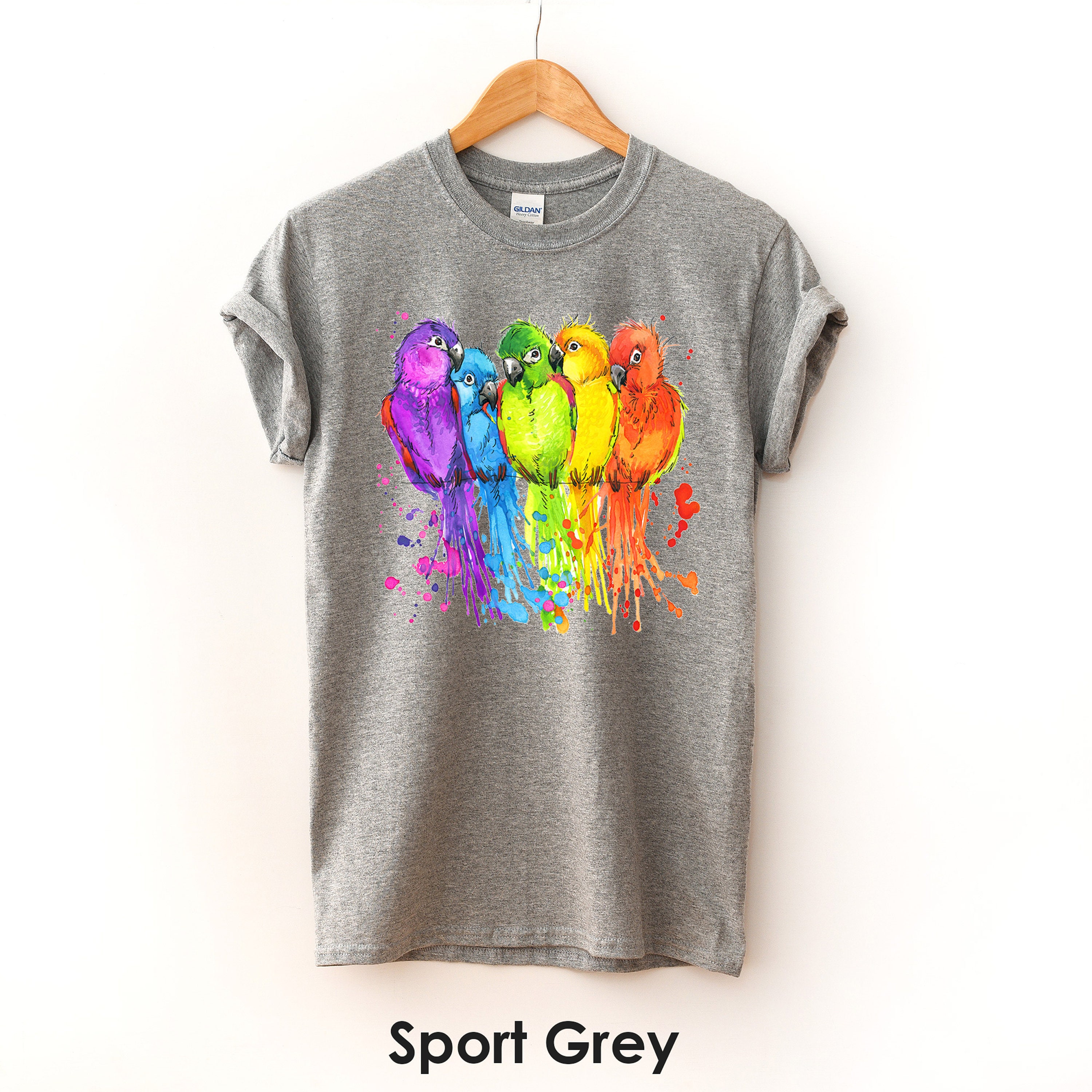 Colorful Birds Shirt-bird Lover Gift-funny Bird Shirt-bird Watcher-bird ...
