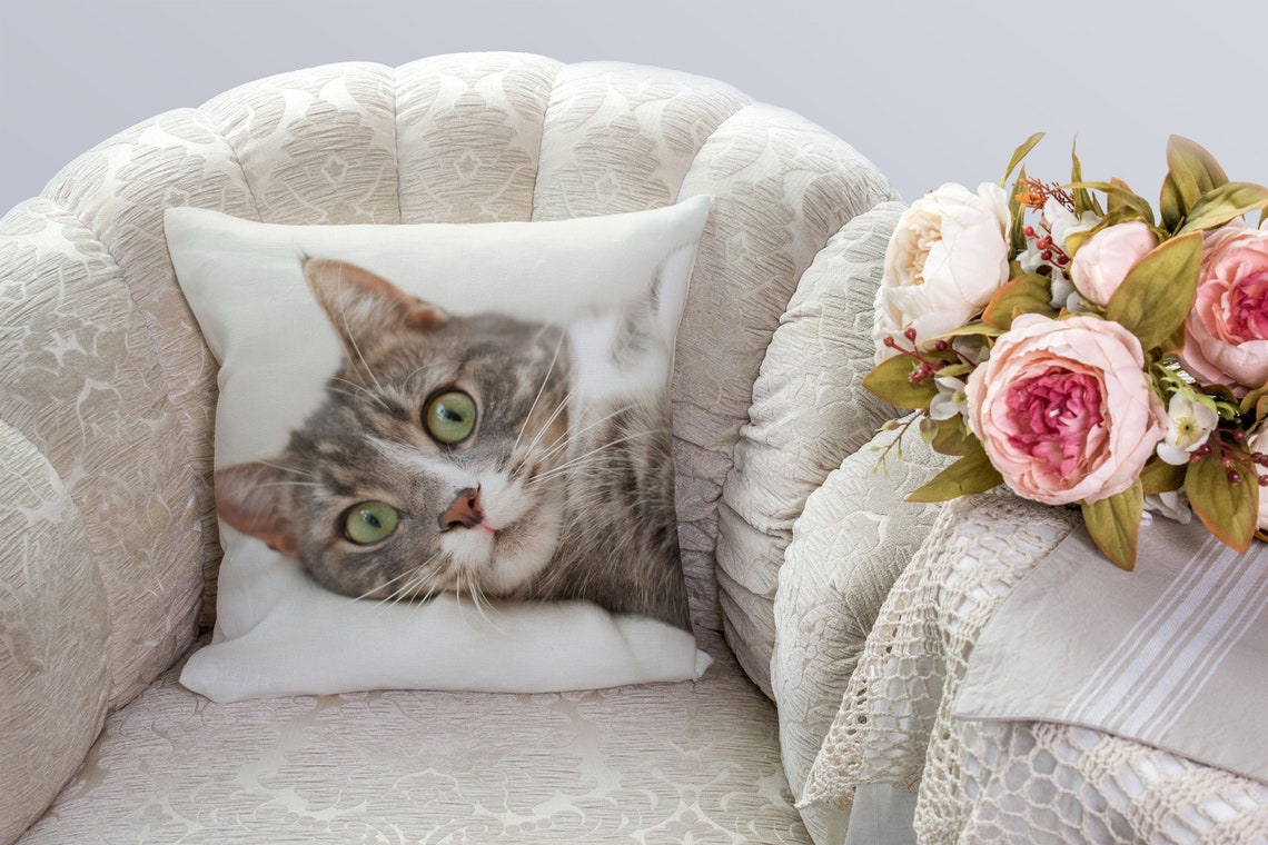 Custom Pet Pillow / Custom Cat Pillow / Personalized Pet | Etsy Custom Pet Pillow / Custom Cat Pillow / Personalized Pet | Etsy